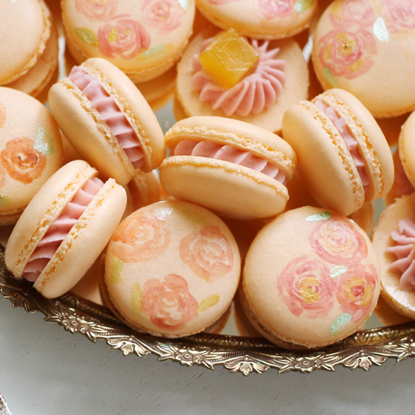 Peach Ginger Macaron - The Perfect Puree of Napa Valley