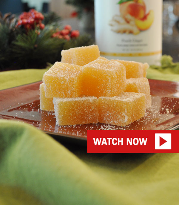 Peach Ginger Pâte de Fruit Video - The Perfect Puree of Napa Valley