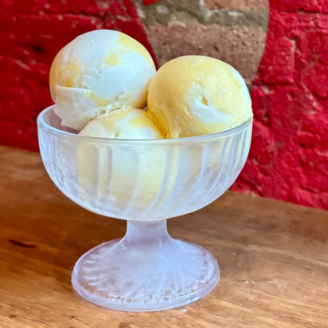 Soursop Mango Swirl Sherbet - The Perfect Puree of Napa Valley